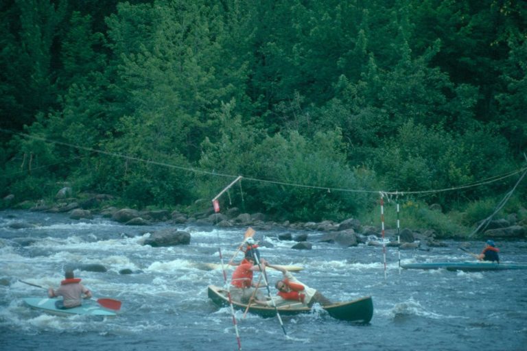 1970 – Dead River – National Race – Big Eddy Slalom – Allan Fuller and ...